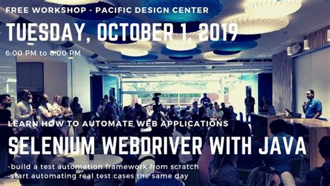 Testautomation Workshops Selenium Seleniumtesting Seleniumwebdriver Seleniumtutorial