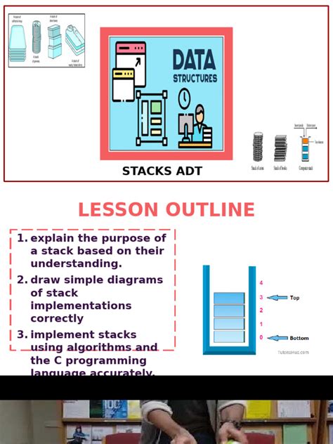 Data Structures Stacks Pdf Computer Programming Algorithms And