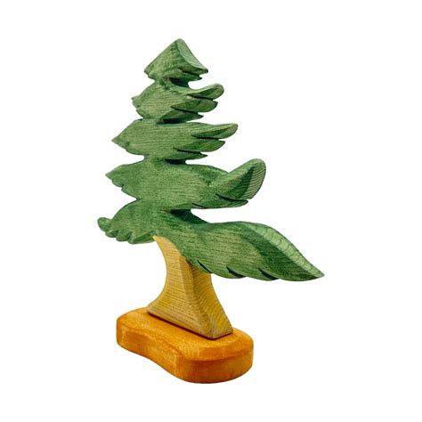 Handcrafted Open Ended Wooden Toy Tree And Landscaping Autumn Tree L — Green Elephant Home And