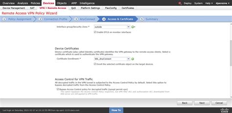 Configure Secure Client Vpn Management Tunnel On Secure Firewall Cisco