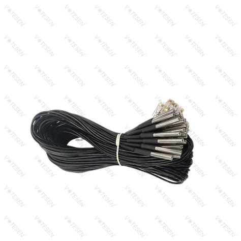 Single Wire Ds18b20 Waterproof Rj45 Temperature Sensor With 1m Pvc Cable