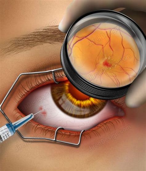 Intravitreal Injection Suvr0025 Stock Eye Images