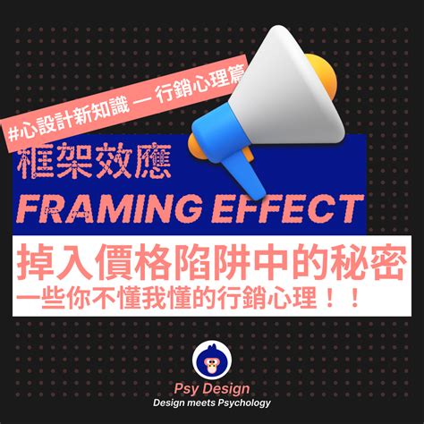 Psy Design 💡框架效應，掉入價格陷阱中的秘密💡 回應粉絲們的上次投票內容 ️ ️ ️ Psy