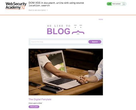 dom xss in document write sink using source arch