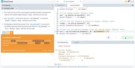 Error In Hint · Issue 72 · Datacampcourses Introduction To Python · Github