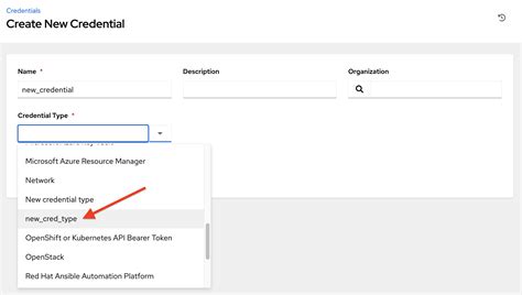 Chapter 3 Credential Types Using Automation Decisions Red Hat