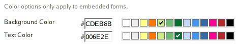 Form Color Settings The Form Builder Blog