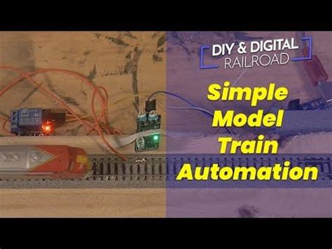 Easy Model Train Automation With An Arduino Stopping And Starting A Locomotive YouTube