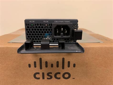 Cisco C3KX-PWR-715WAC AC Power Supply for Catalyst 3750X/3560X Series ...