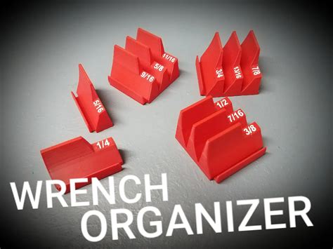 Snap Fit Modular Wrench Organizer Holder By Shopteacher Makerworld