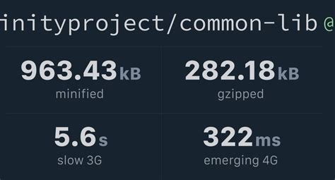Affinityprojectcommon Lib Bundlephobia