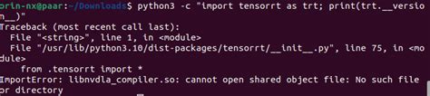 Libnvdla Compiler So Missing Jetson Orin NX NVIDIA Developer Forums