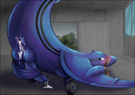 Rule 34 Aeromorph After Sex Aircraft Airplane Anus Balls Blush Cum