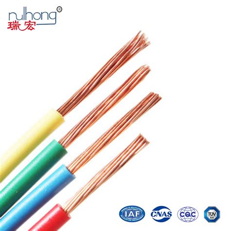 Electrical Wires 450750v Bv H07v U Solid Single Core House Wiring