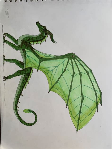 Leafwing Drawing Wings Of Fire Dragons Wings Of Fire Fire Art