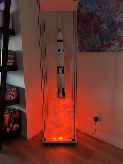 My Take On The Lego Saturn V 92176 Display Launch Making Of Pictures