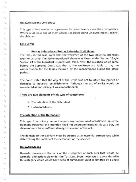 Question Paper Answers Torts Part 3 Pdf