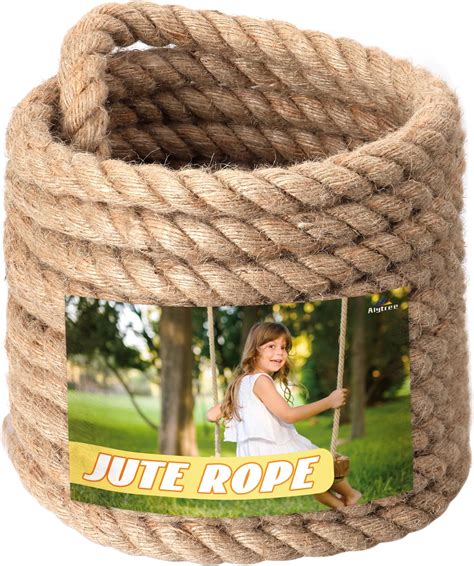 Natural Hemp Rope Jute Rope 34 In 50 Ft Twisted Manila