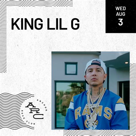 King Lil G Tickets At Anchor Rock Club In Atlantic City By Anchor Rock