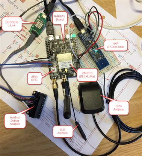 tutorial rak813 lorawan ble gps sensor node with eclipse ide by
