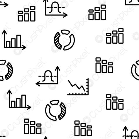 Graph Seamless Pattern Vector Stock Vector Crushpixel