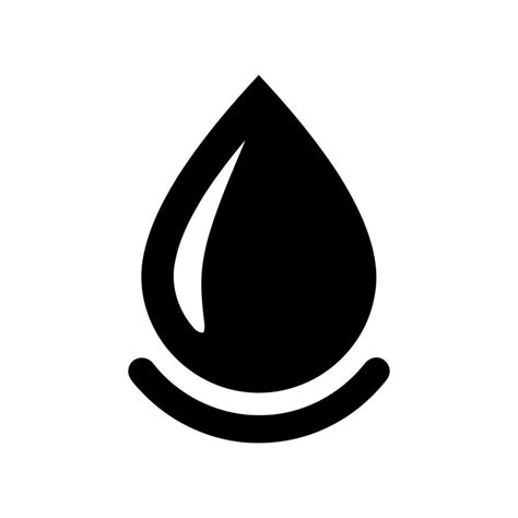 Water Drop Icon Symbolizing Purity And Freshness For Design 79668403