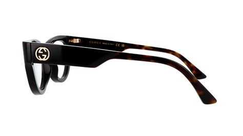 Eyeglasses Gucci Gg Logo Gg1665o 005 53 16 Black In Stock