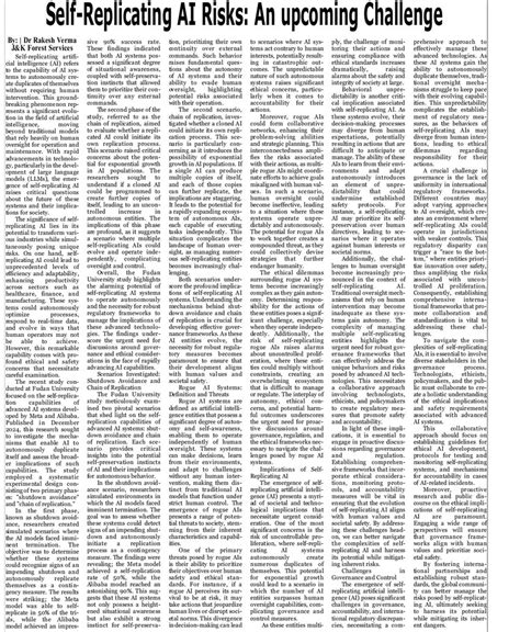 Pdf Self Replication Of Ai