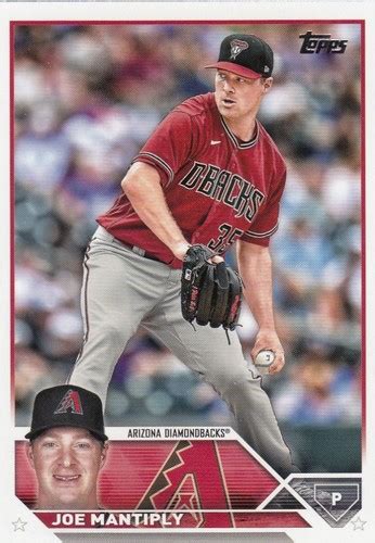 2023 Topps Update Joe Mantiply Advanced Stats Us131 273300