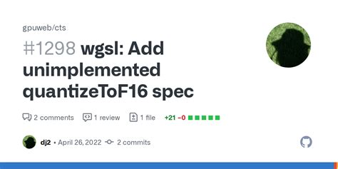 Wgsl Add Unimplemented QuantizeToF16 Spec By Dj2 Pull Request 1298