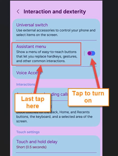 How To Set Up Assistant Menu On Samsung Daves Computer Tips