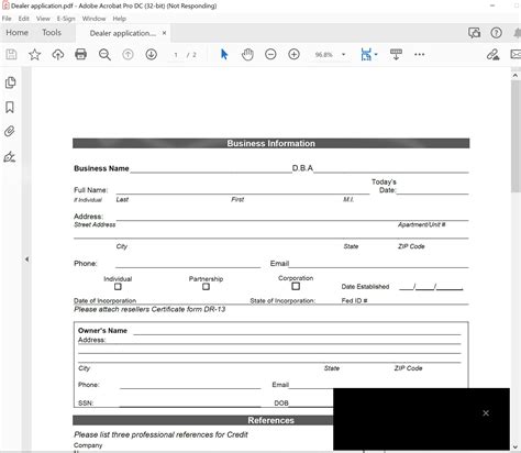 Adobe Pro Dc Not Responding When Creating A Form Adobe Community