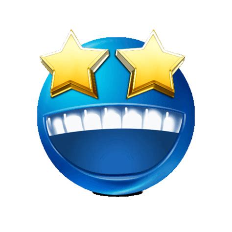 Blue Emoji Sticker Blue Emoji Discover And Share S