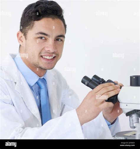 Identifying Microorganisms That Are Causing Infection Cropped Portrait Of A Young Male