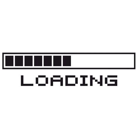 Loading Bar Wall Sticker Wall