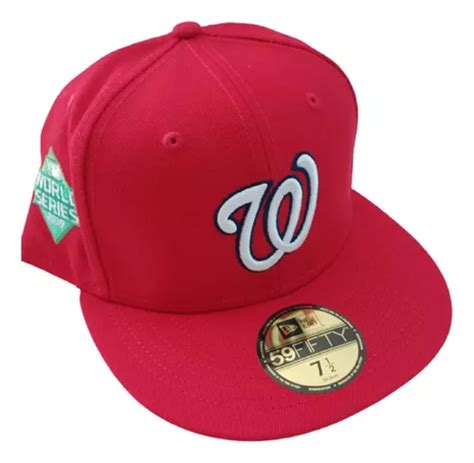 Gorra Washington Roja World Series 2019 59fifty Cuotas Sin Interés