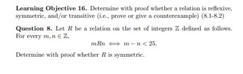 solved learning objective 16 determine with proof whether a