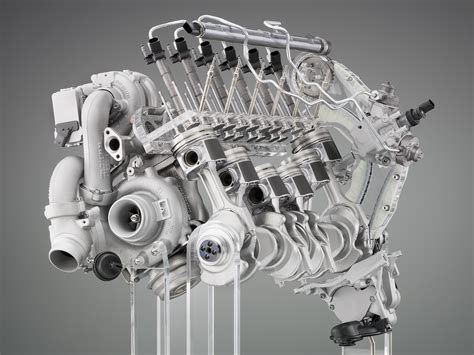 Bmw Inline 6 Cylinder Diesel Engine With Twinpower Turbo And 2000bar