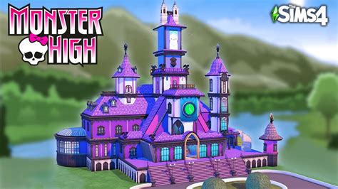 Sims 4 Monster High Creepy High School No Cc Speed Build Kate