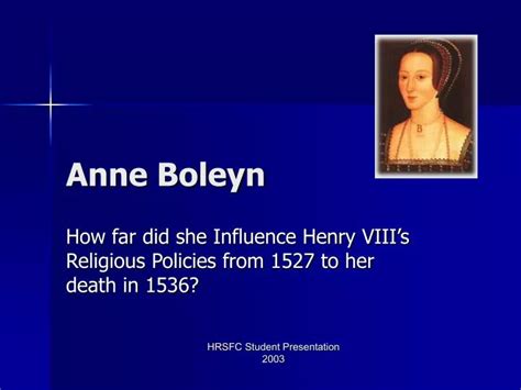 Ppt Anne Boleyn Powerpoint Presentation Free Download Id 5477771