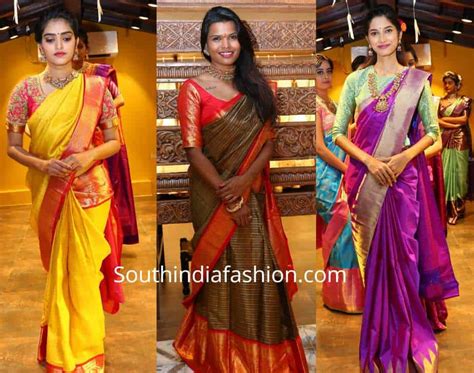 Breathtaking Kanchi Pattu Sarees Collection by Mugdha Art Studio!