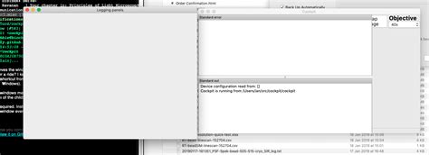 Discoverability Of List Of Windows And Menu Bar On Main Window Issue Microscope Cockpit