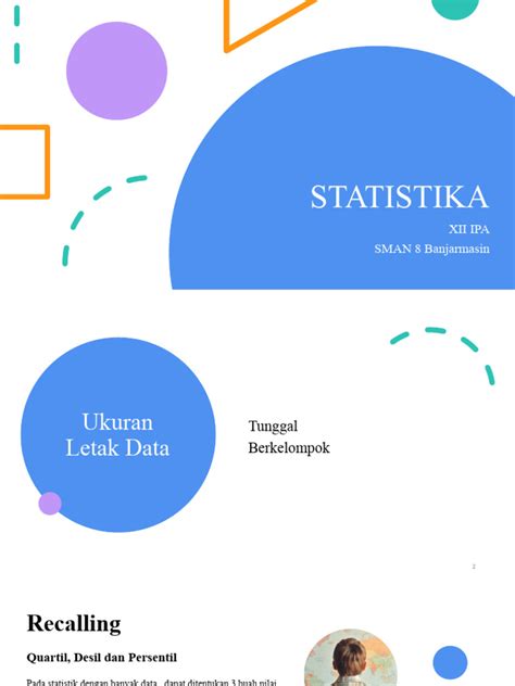 Statistika Ukuran Letak Data Berkelompok Pdf