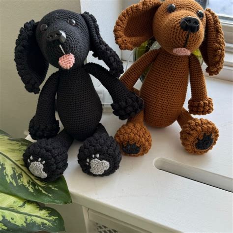 Cocker Spaniel Crochet Pattern Etsy