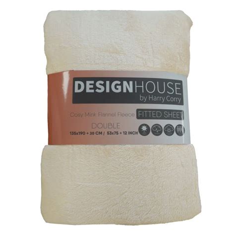 Mink Flan Fittd Natural PS