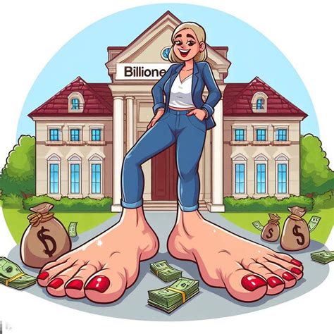 Billionaire Woman Makes Her Feet Bigger Ai By Katitatiwa On Deviantart
