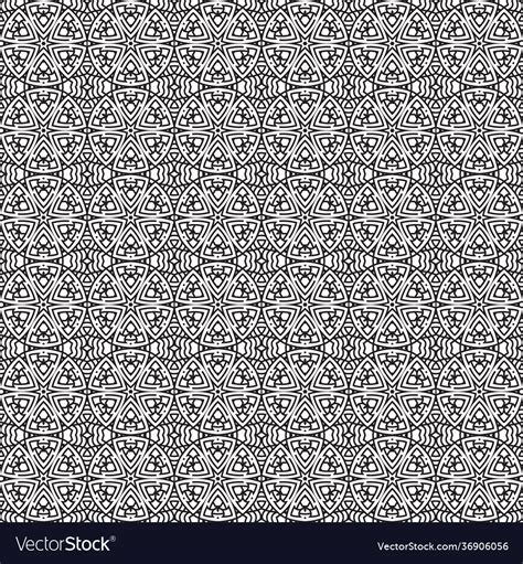 Classic Batik Seamless Pattern Background Vector Image