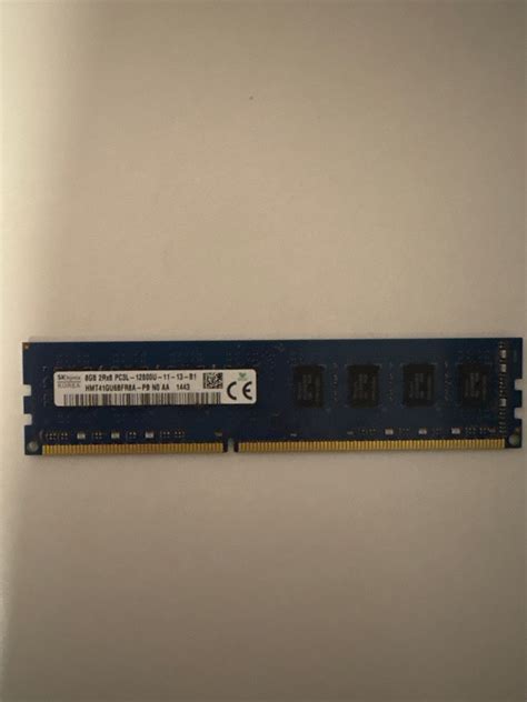 Ddr3 1600 8gb Computers And Tech Parts And Accessories Computer Parts On Carousell
