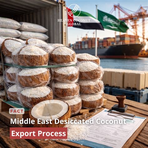 Middle East Desiccated Coconut Export Process Heaven Coconut Global