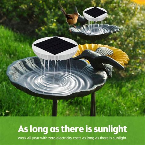 Solar Water Wiggler 5v 2w Quiet Solar Water Agitator Water Wiggler